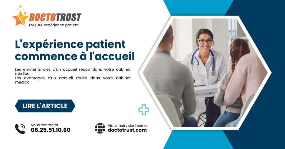 L'accueil dans votre cabinet : la clé d'une expérience patient réussie