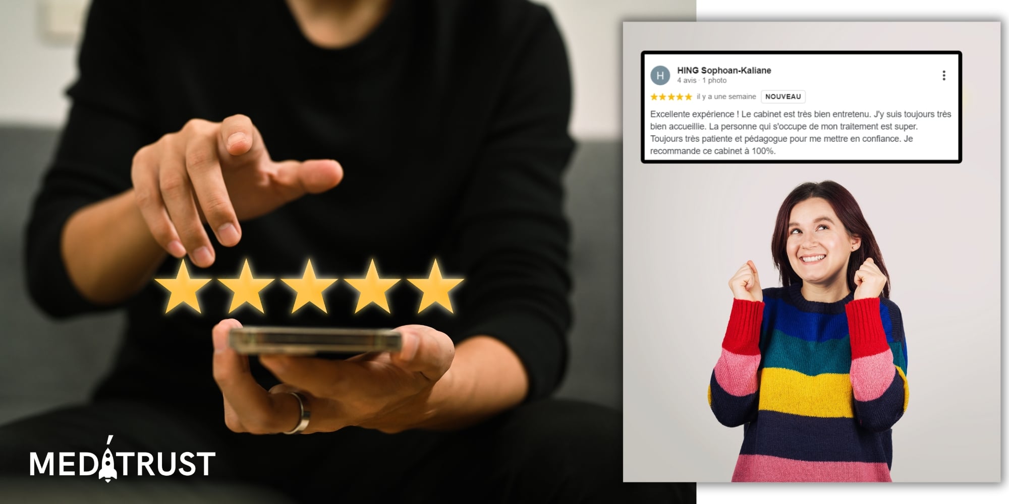 Exemples d'avis clients positifs qui apportent de la valeur