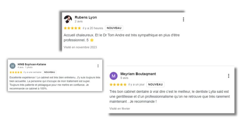 Exemples d'avis clients positifs qui apportent de la valeur