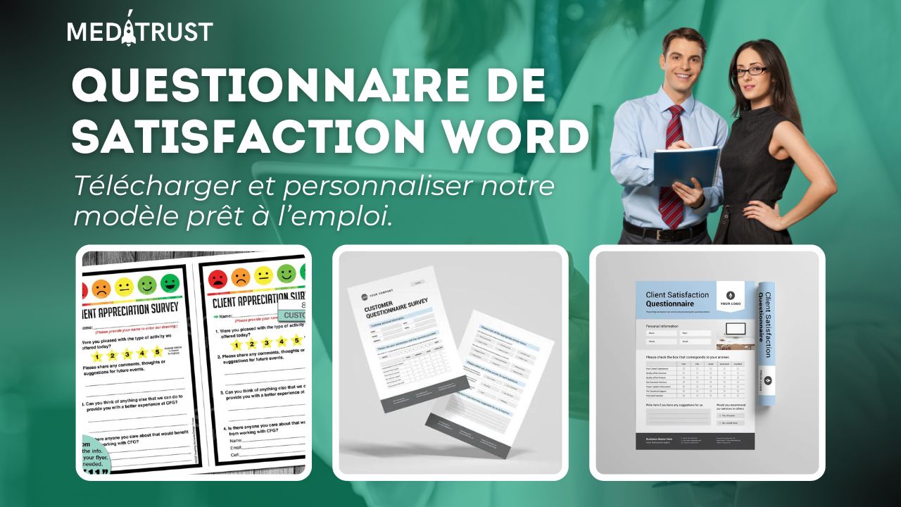 Questionnaire de Satisfaction Word : Modèle à télécharger