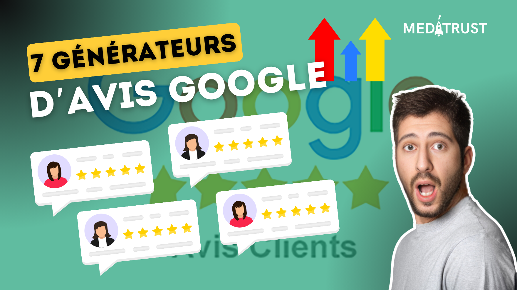 Générateur avis Google : N°1 sur la gestion des avis